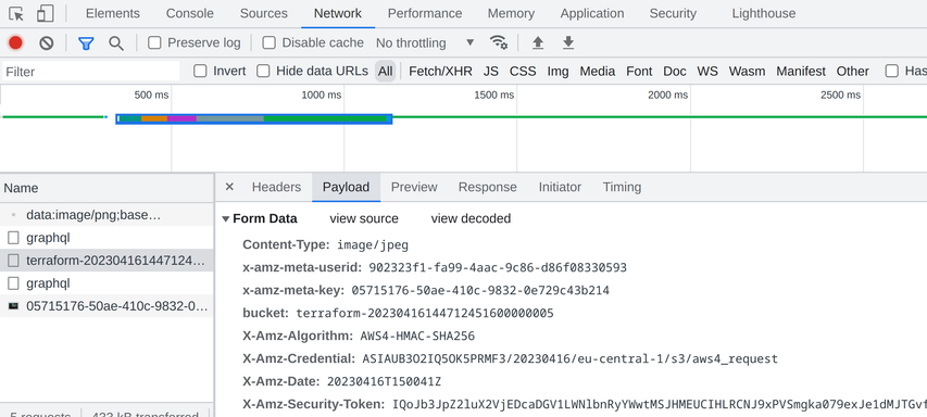 Uploads - Handling files - Building GraphQL APIs with AWS AppSync